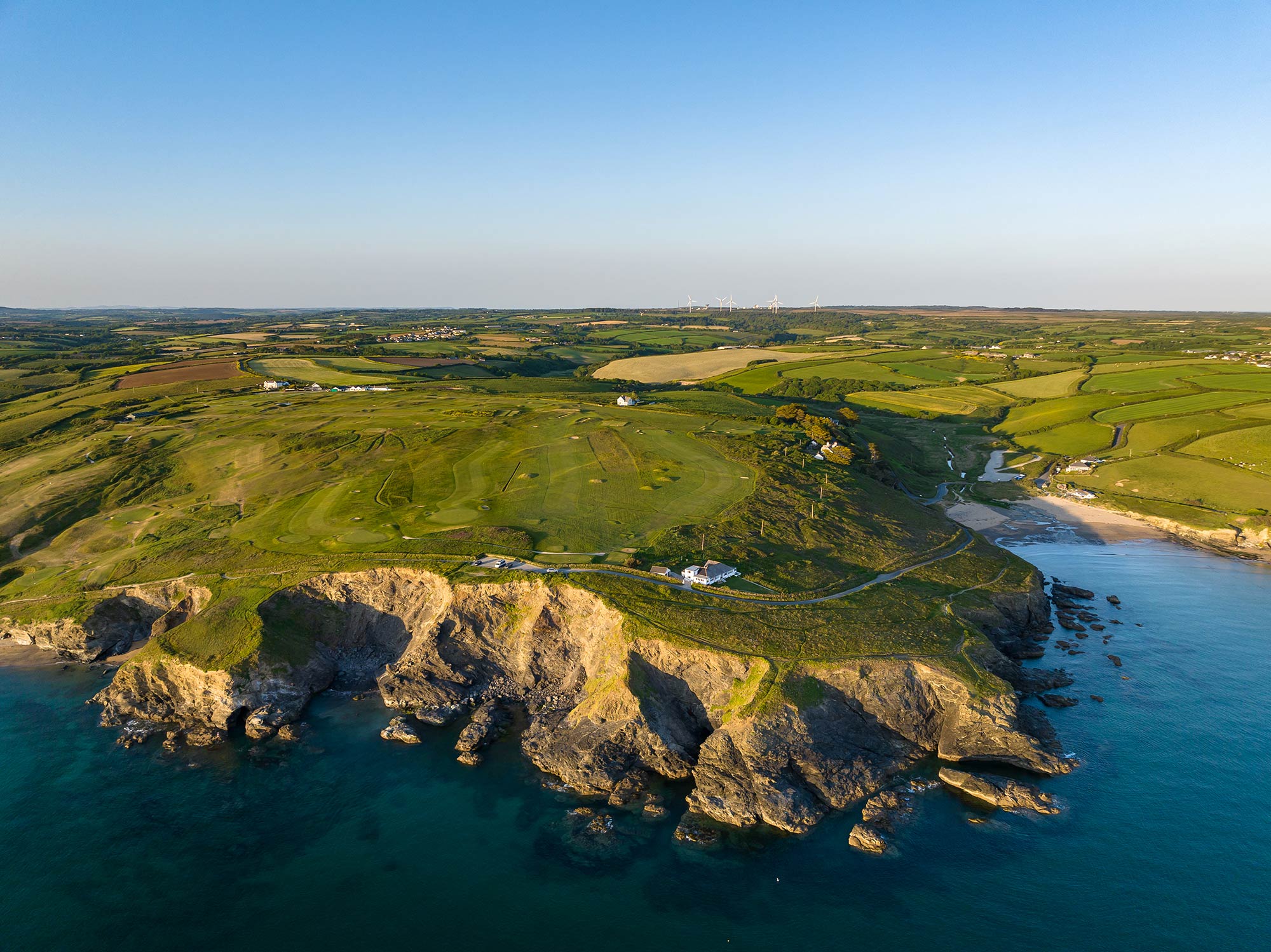 Golf Course Filming in Cornwall | Aerial Cornwall