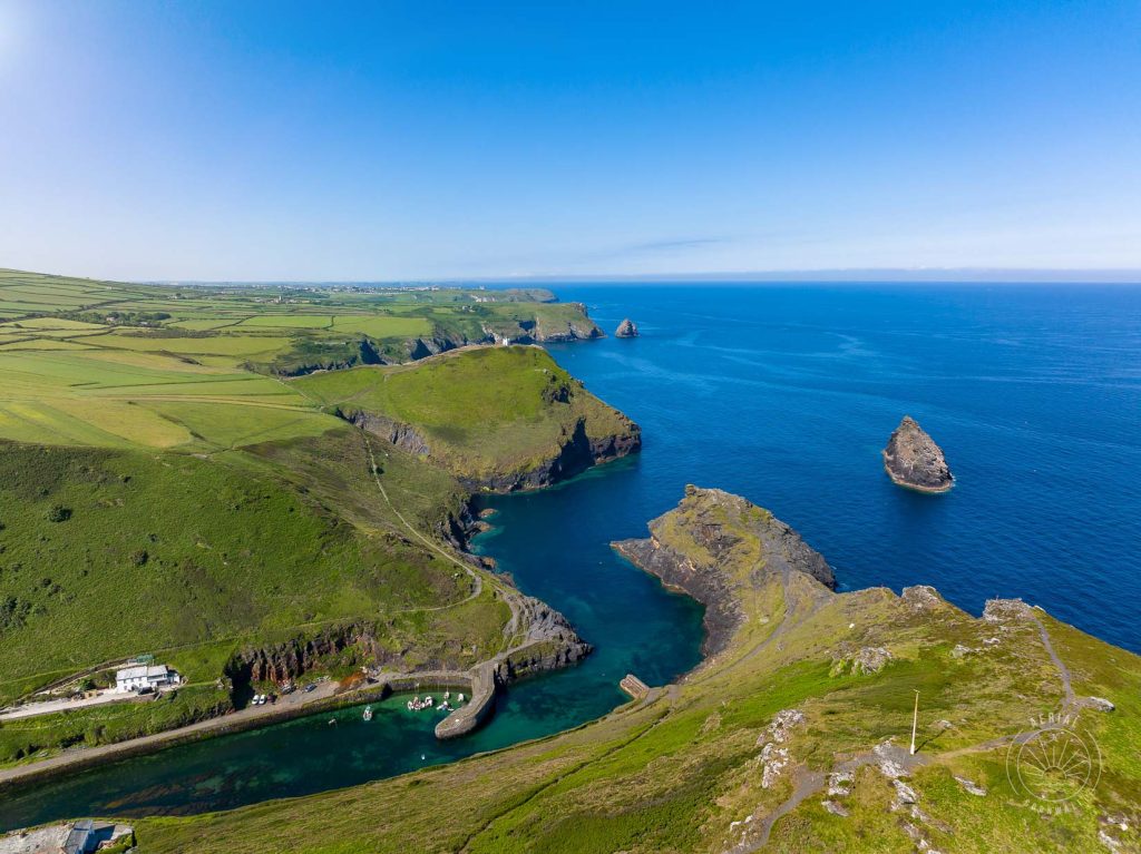 Boscastle Harbour | Aerial Cornwall