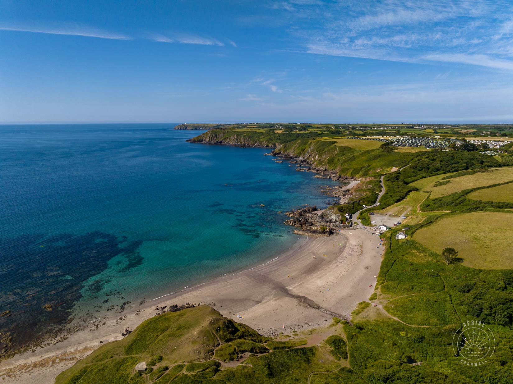 Kennack Sands | Aerial Cornwall