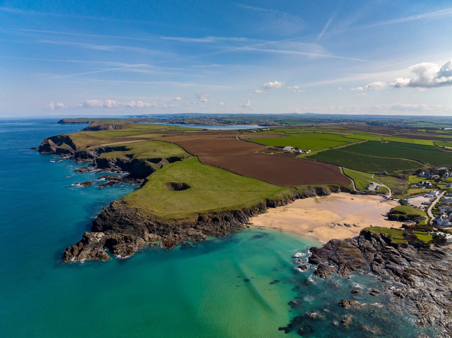 Trevone Bay | Aerial Cornwall